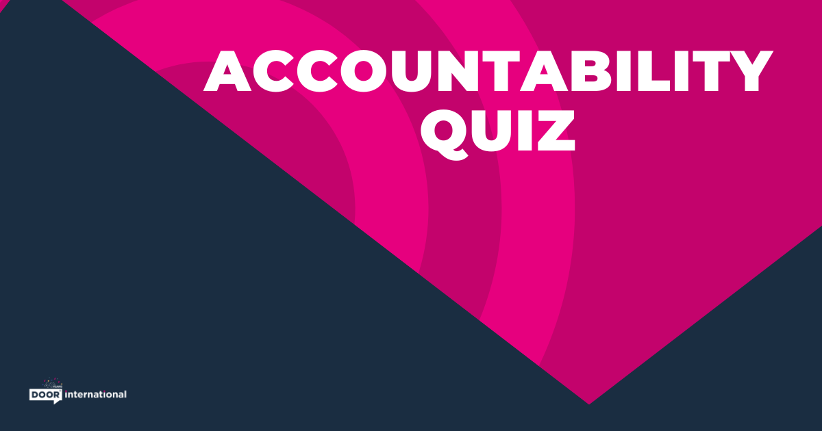 Accountability Quiz - DOOR International